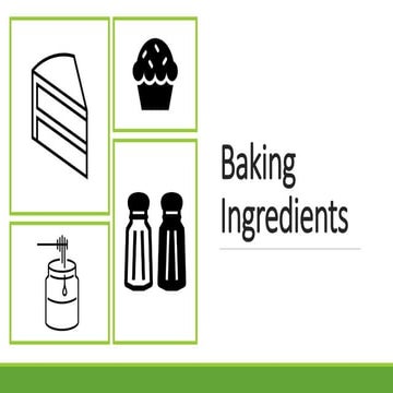 Baking ingredients - PAA9 | PPTX