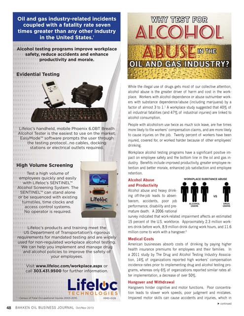 Alcohol and Drugs in the Workplace | PPT