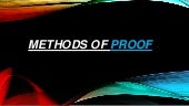 Math 8 – proofing (direct and indirect) | PPT