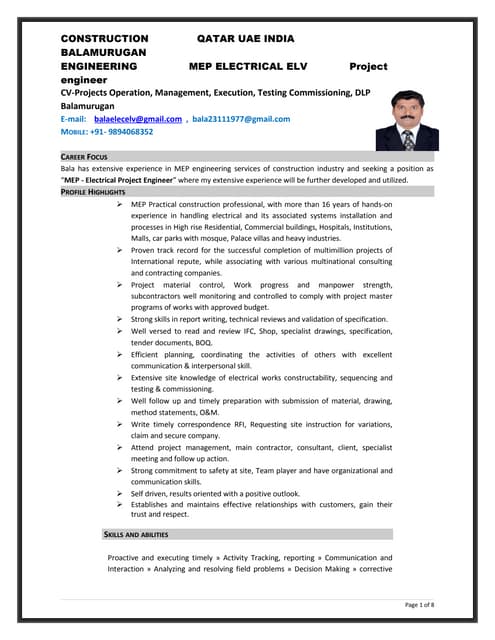 ELV Project Engineer | PDF