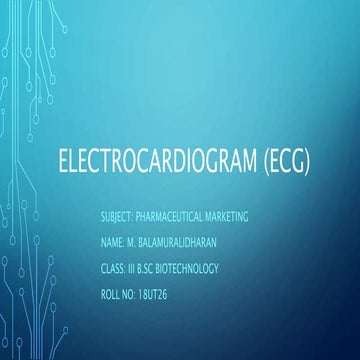ECG | PPTX
