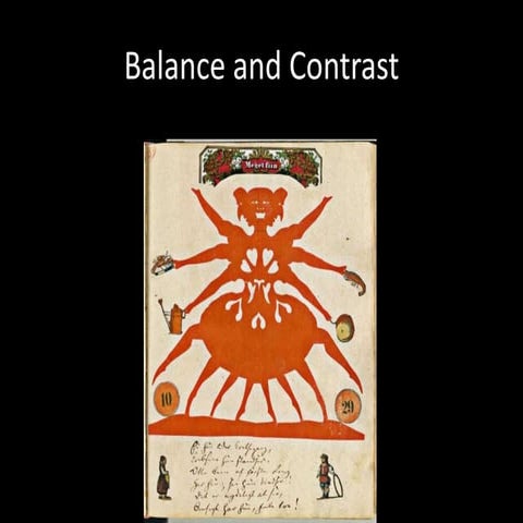 Balance and contrast | PPTX