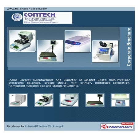 M/s. Contech Instruments Ltd., Navi Mumbai, Magnet Based High Precision ...