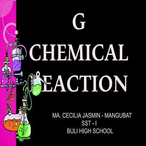 Balance chemical equation demo | PPTX