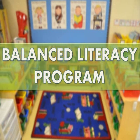 Balanced Literacy Program | PPT