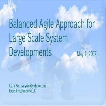 Balanced Agile Approach | PPT