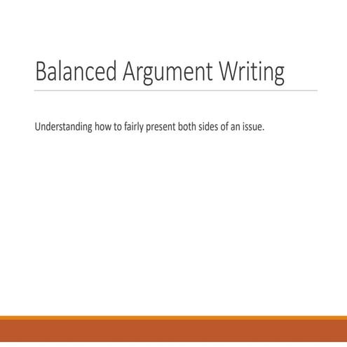 balanced argument writing for igcse students.pdf