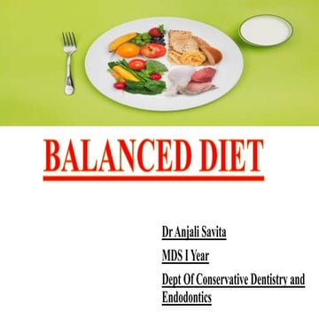 Balanced diet | PPT