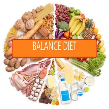 Balance diet | PPTX