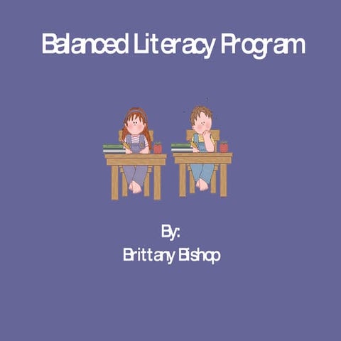 Balanced literacy program | PPT