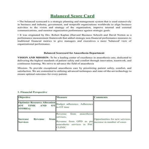 Balanced Score Card healthcare management .pdf