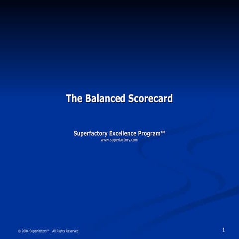 balanced score.ppt