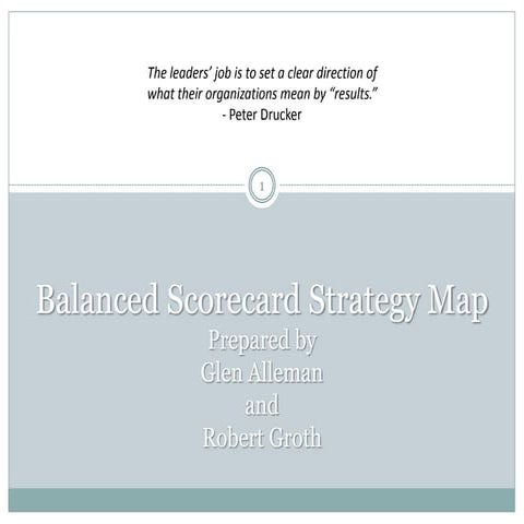 Healthcare Client Balanced Scorecard | PPTX