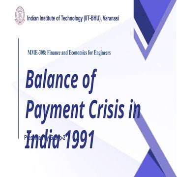 Balance_Of_Payment_Crisis_in_India_in_1991_by_Group-2.pptx
