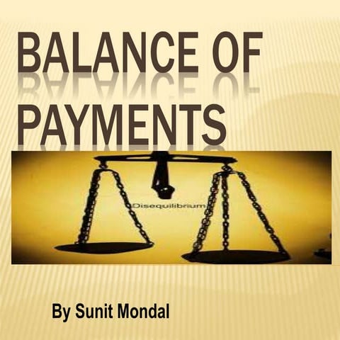 Project of eop (balance of payment) | DOCX