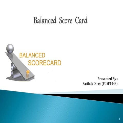 Balance score card | PPTX