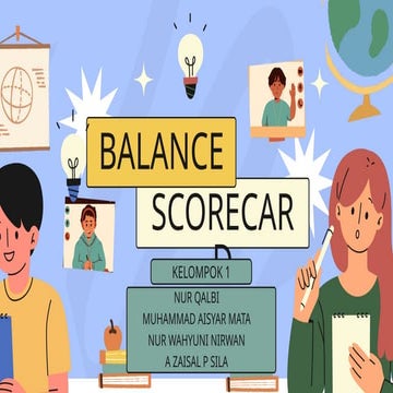 Materi Balance Sorecard untuk pembelajaran | PPTX