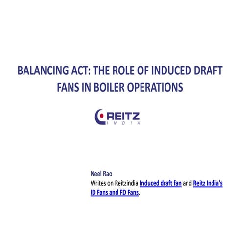 PA AND SA FANS USAGE IN INDUSTRIAL PROCESSES | PPTX