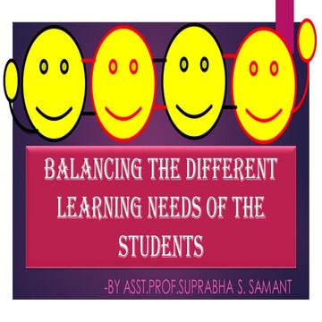 balancing the learning needs of the students.pdf
