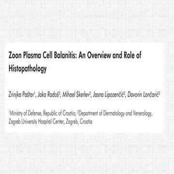 Balanitis de células plasmáticas de zoon.pptx