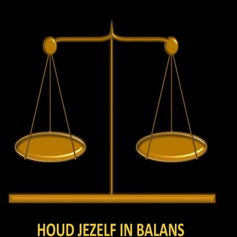Houd jezelf in Balans | PPTX
