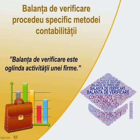 Balanta de verificare | PPTX