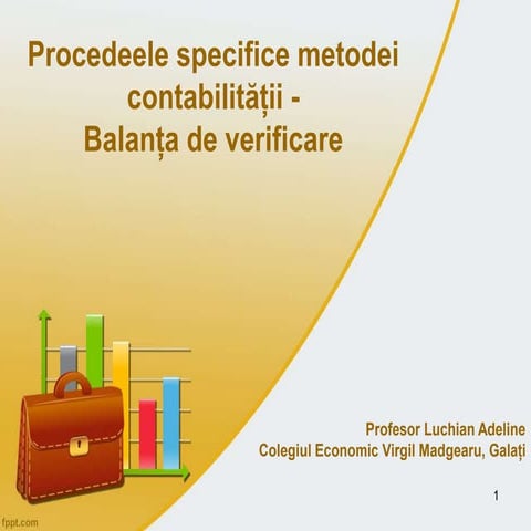 Balanta de verificare | PPT