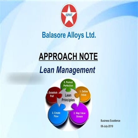 BALASORE Approach - Lean Management.pptx