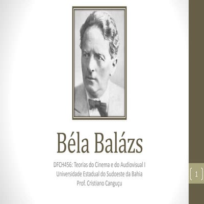 Béla Balázs | PPTX