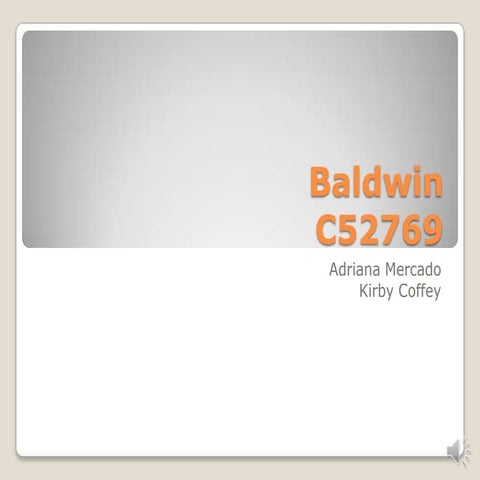 Baldwin | PPTX