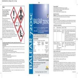 Balear 720 sc label | PDF