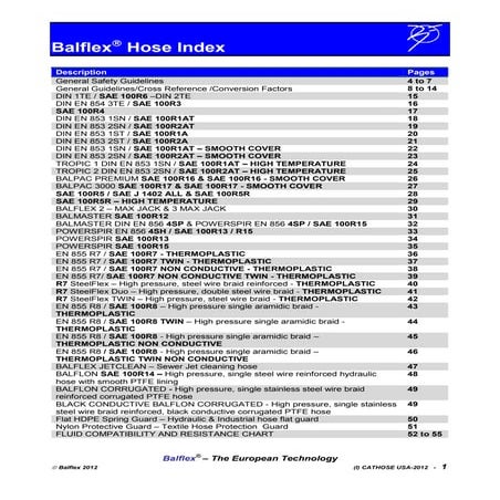 Balflex USA Catalog | PDF