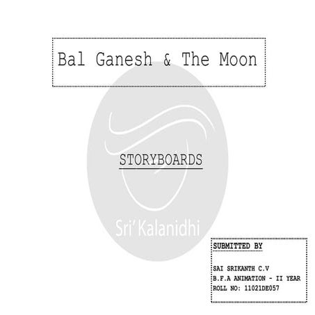 Bal Ganesh and The Moon | PDF