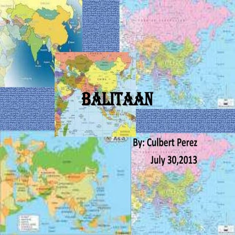 Balitaan Q1 2ndYear | PPT