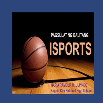 Balitang isports august25 | PPTX