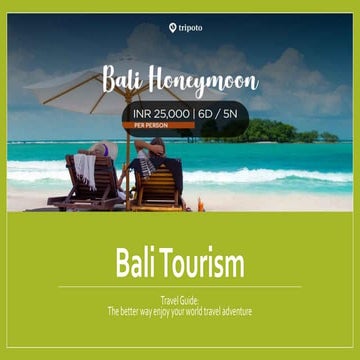 Bali tourism 2019, bali tour packages | PDF