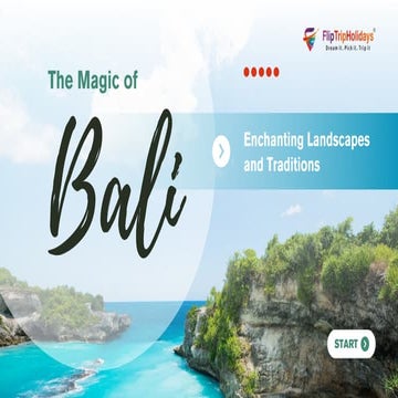 Bali Tour Packages with Prices Itinerary and Top Travel Experiences | PDF
