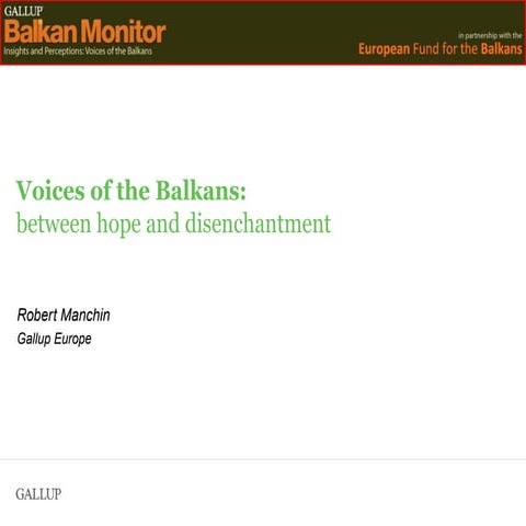 Balkan Monitor - Hrvatska umorna od EU reformi | PPT