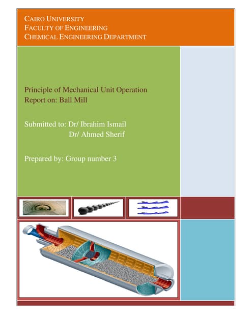 Cement mill notebook | PDF