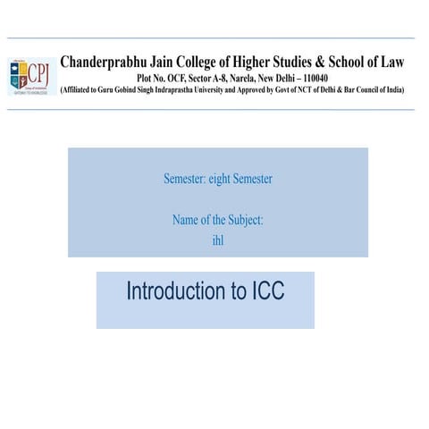 The International Criminal Court (ICC).pptx