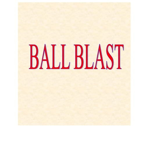 Ball blast | PDF