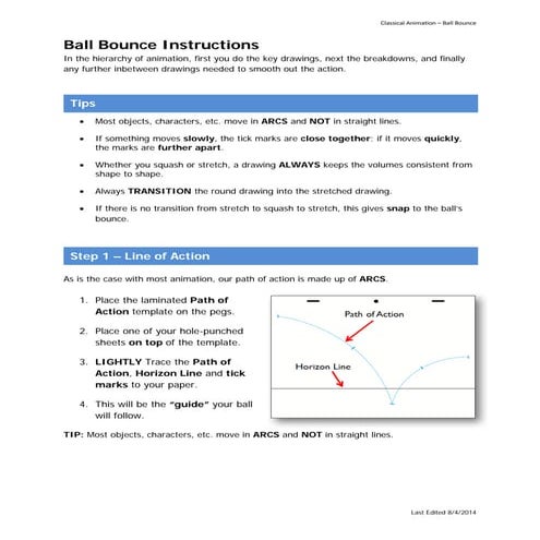Bouncing Ball Exercise | PDF