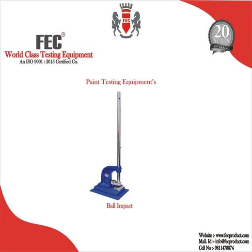 Testing/Manufacture/Ball impact | PDF