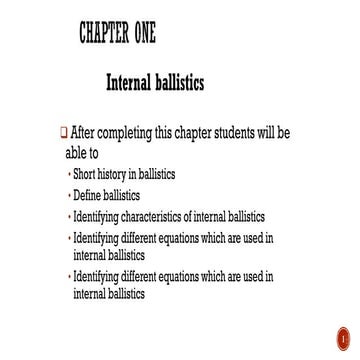 ballistic chapter one-INtro.pdf hsbnsjjnsnneee | PDF