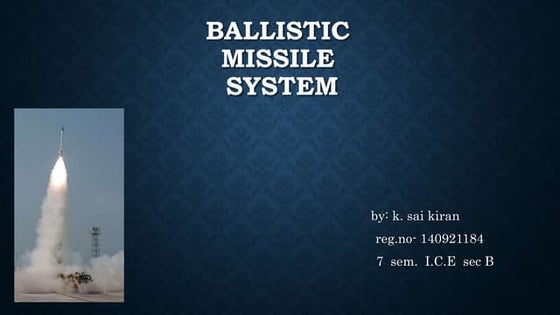 Missile classification | PDF