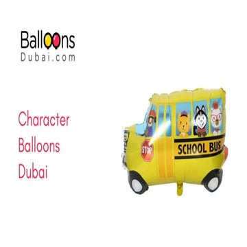 Get Character Balloons With 20% Off Immidiate | PPTX