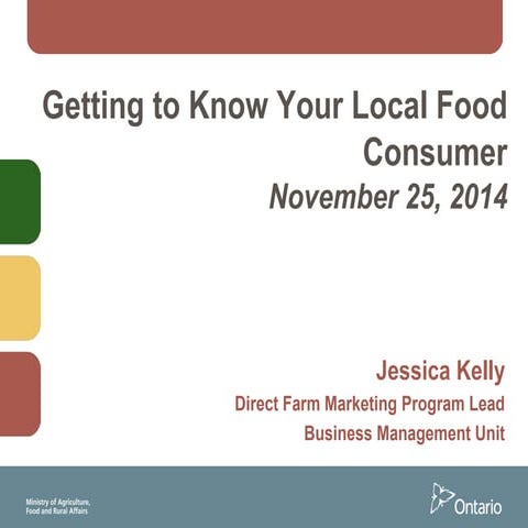 Trends in Local Food | PDF