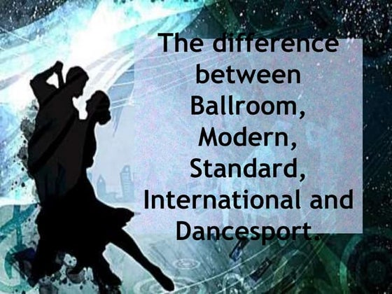 Dance: Different Types of Dance | PPT