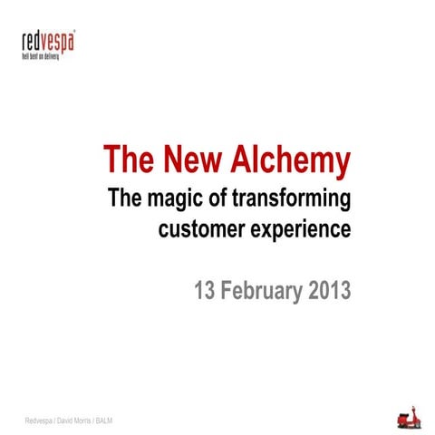 The magic of transforming customer experience | PPTX | Business ...