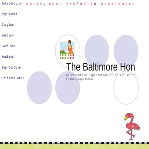 The Baltimore Hon | PPT